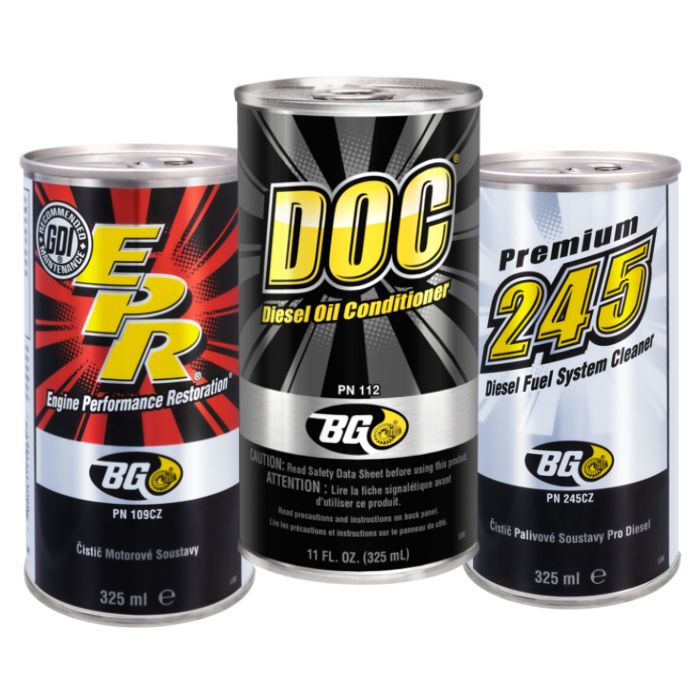 BG Kit 6575 (pro naftové motory) + trychtýř – Vylešti si sám